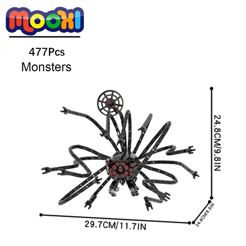 MOC1227-Movie-Series-Matrix-Mech-Monster-Octopus-Robot-Compatible ...