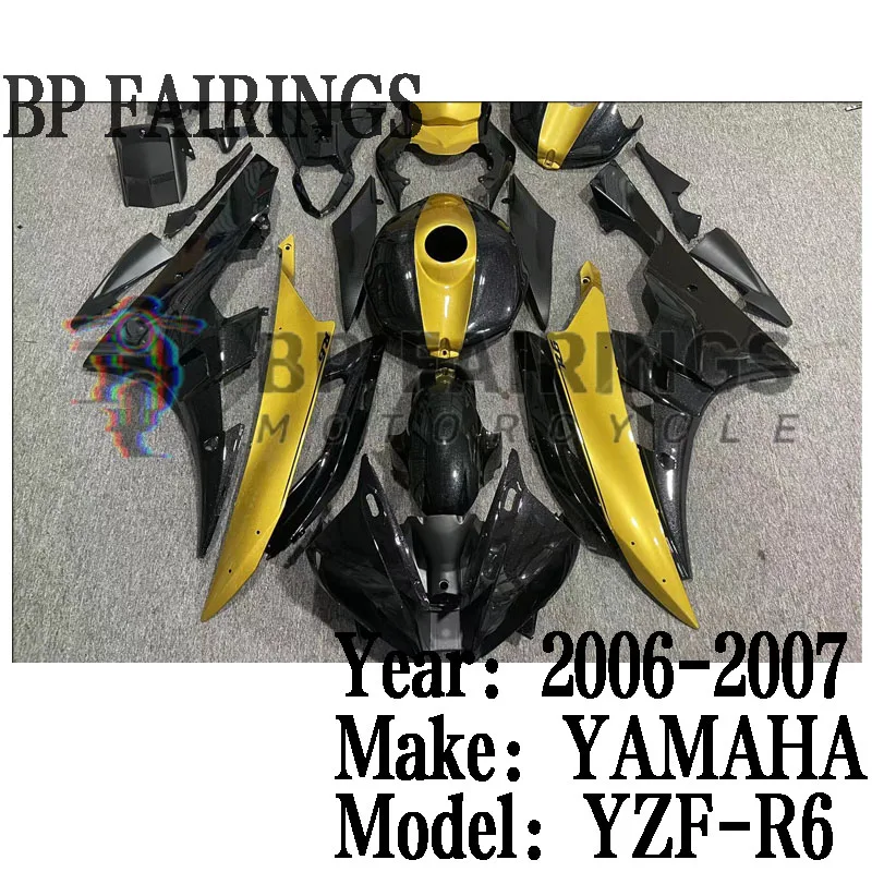 NEW-Motorcycle-YZF-R6-2006-2007-Fairing-ABS-bodywork-Kits-YZF600-R6-07 ...