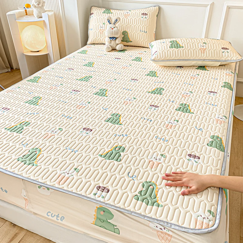 Summer-Latex-Thick-Bed-Mat-for-Summer-Cool-Feeling-Ice-Rayon-Cooling ...