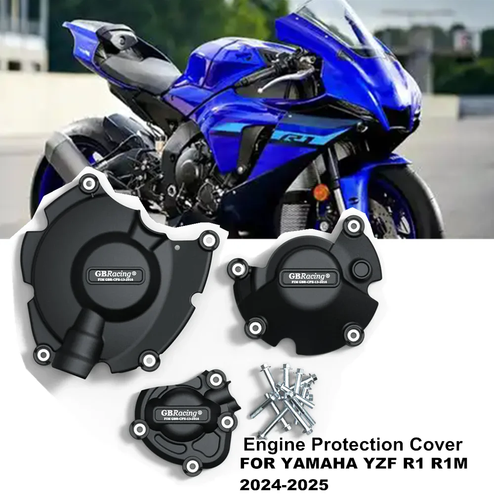 Motorcycle Engine Cover Sets Bonnet Protector Engine Cover For Yamaha ...