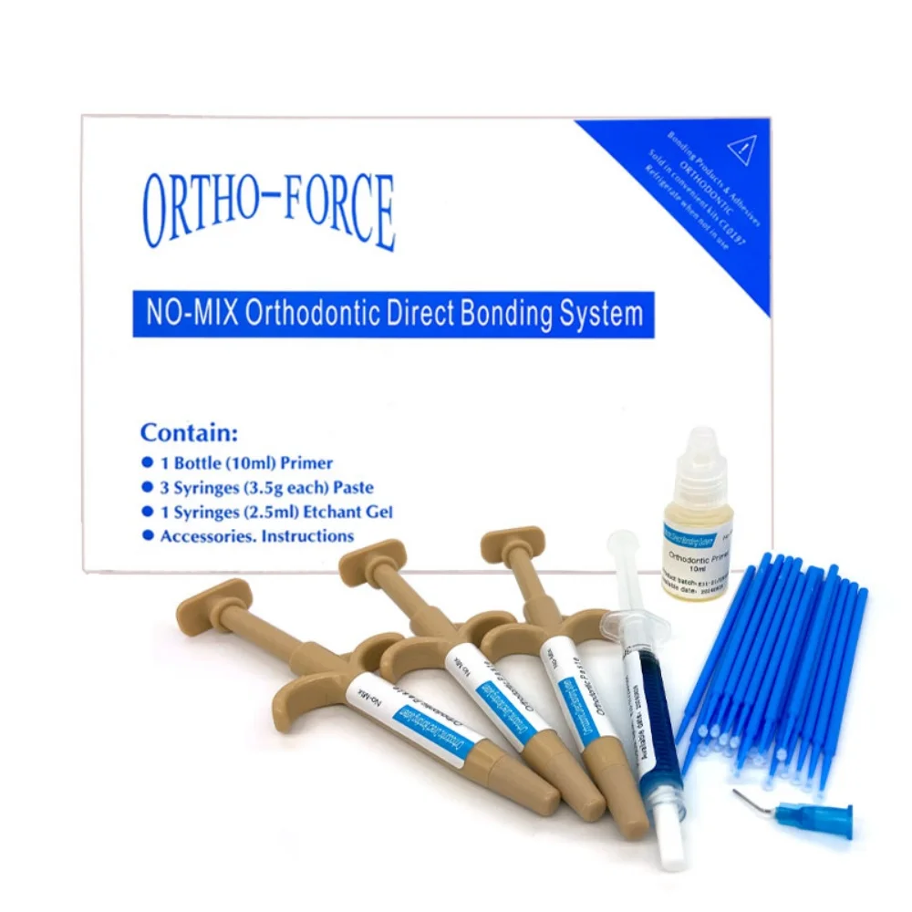 Kit de Adhesivo para Brackets de Ortodoncia Dental, Adhesivo de Curado ...