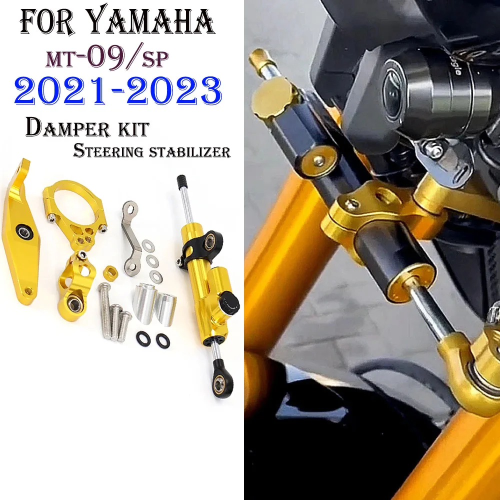 New-MT09-MT-09-SP-2021-2022-2023-CNC-Steering-Damper-Stabilizer-Safety ...