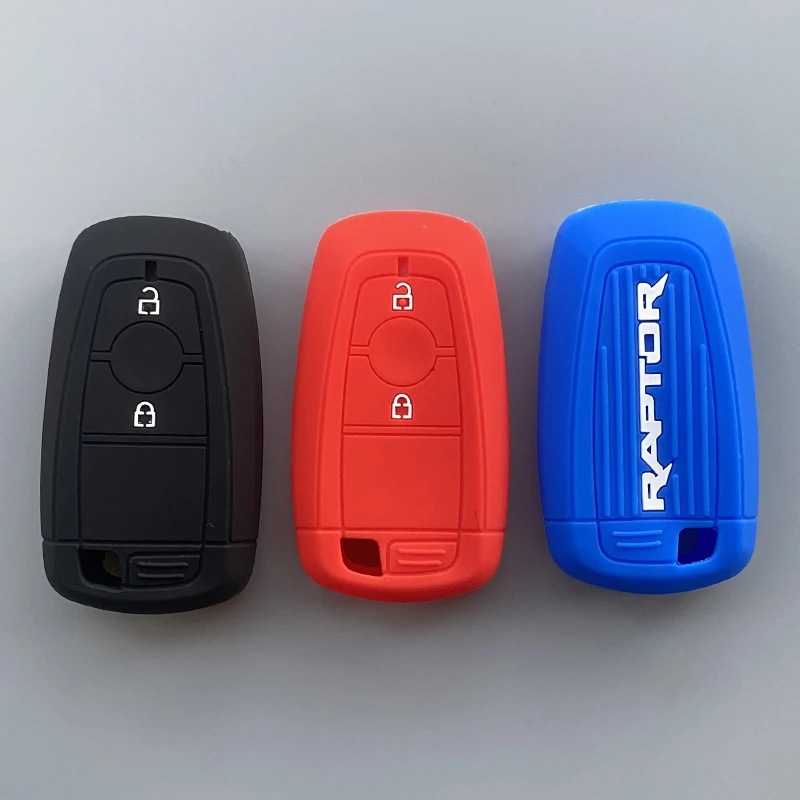 Silicone-Car-Key-FOB-Remote-Case-Pouch-Holder-For-Ford-Raptor-2018 ...