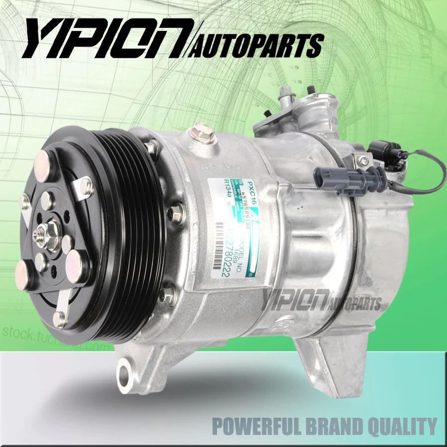 PXC16-AUTO-AC-AC-Compressor-For-Buick-Lacrosse-Cadillac-Srx-3-6l ...