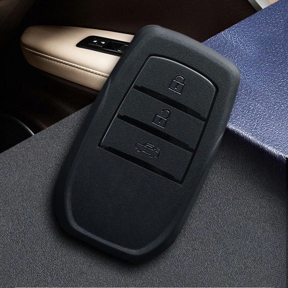 TPU-Car-Remote-Car-Key-Cover-Holder-For-Toyota-Hilux-2024-CHR-Revo ...