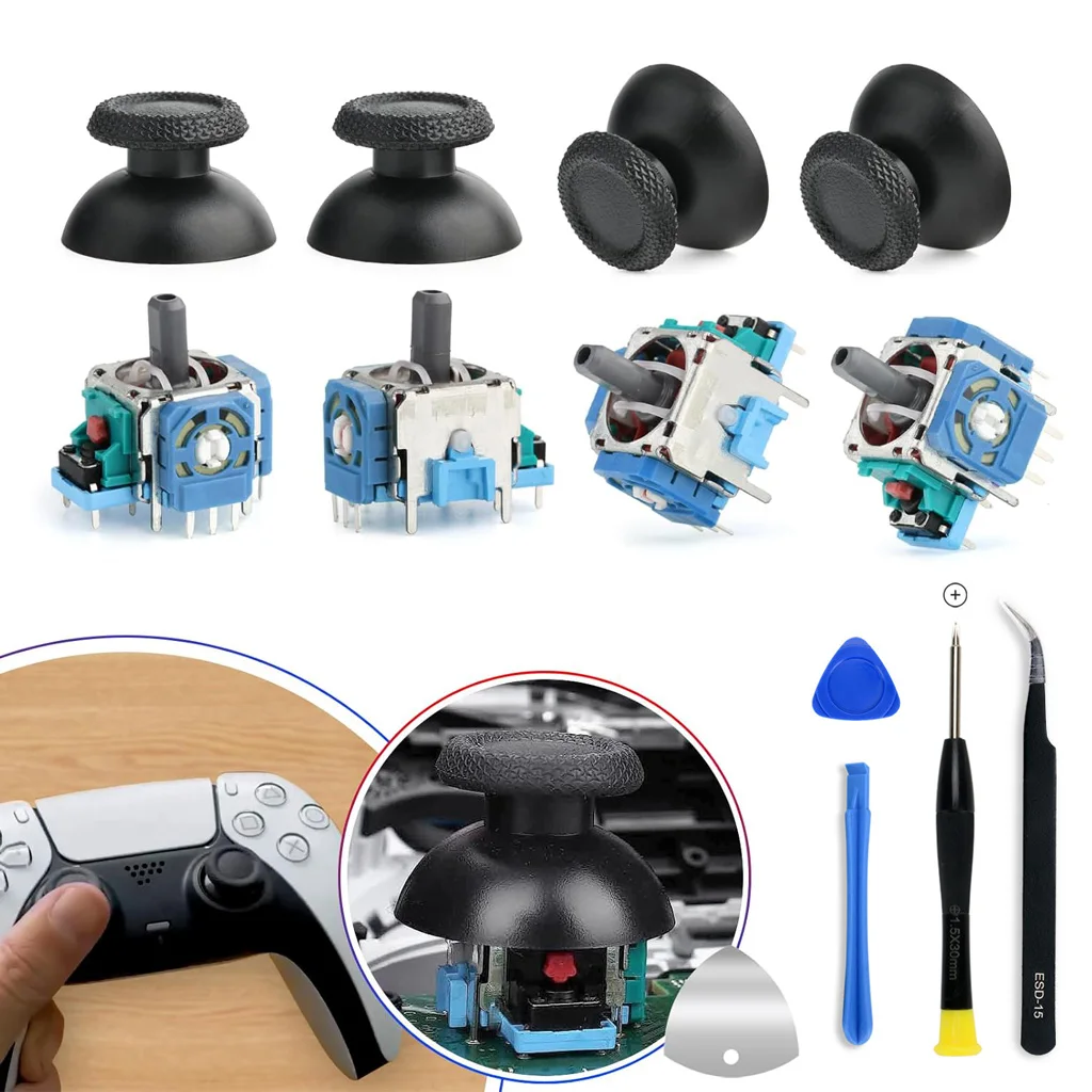 Joysticks Replacement for Playstation 5 DualSense PS5 Controller ...