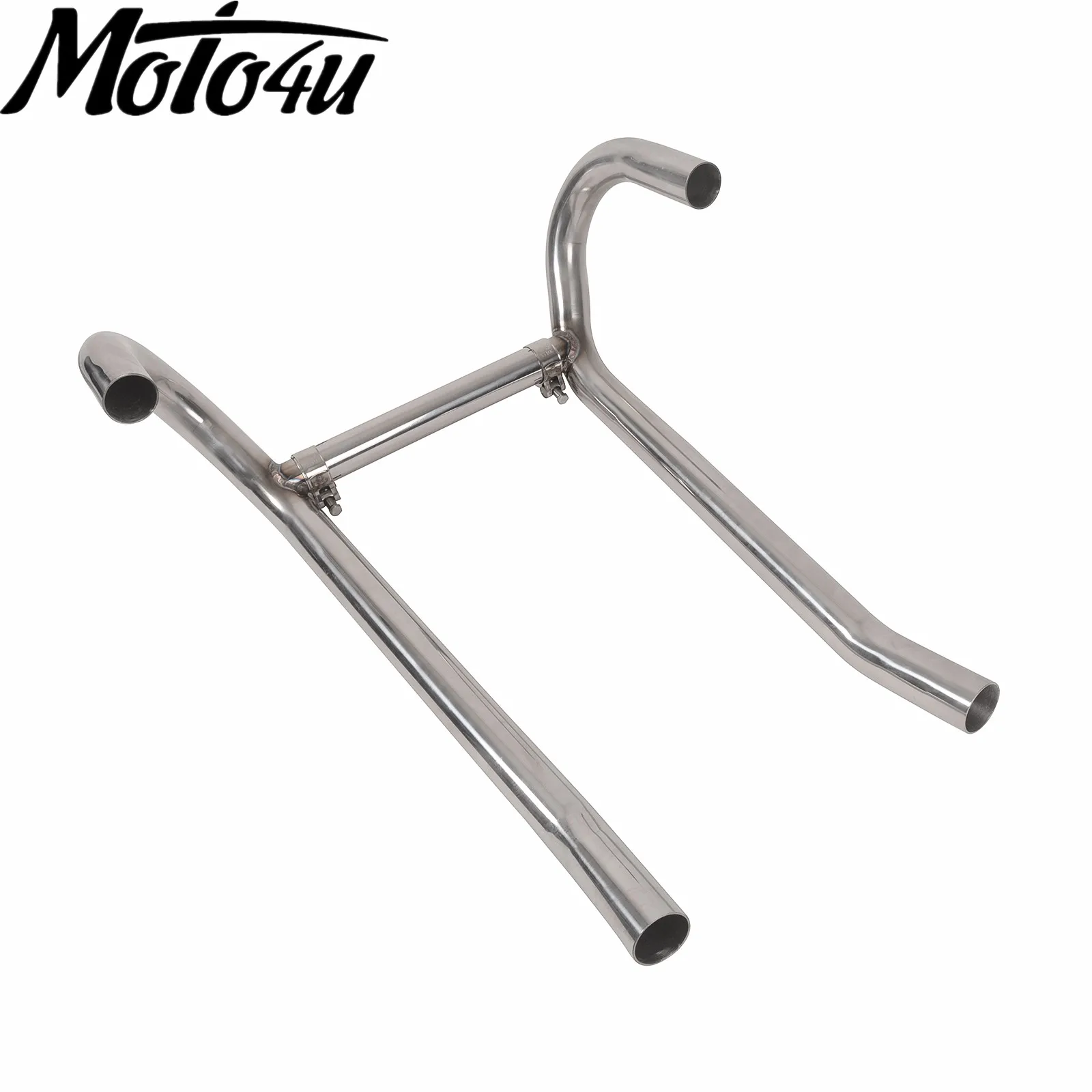 38mm-Cafe-Racer-Motorcycle-Stainless-Steel-Front-Exhaust-Header-For-BMW ...
