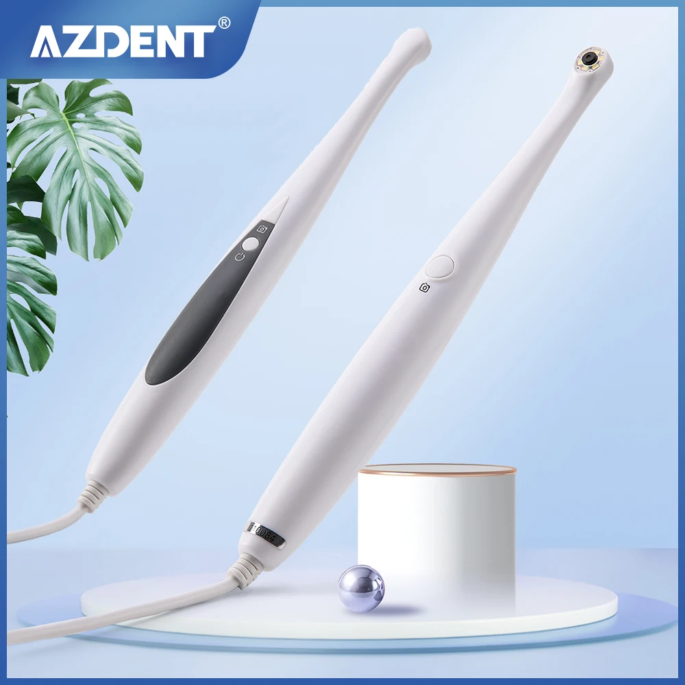 AZDENT-USB-Intraoral-Camera-Magnetic-Holder-1-4-CMOS-Lens-6-white-LED ...