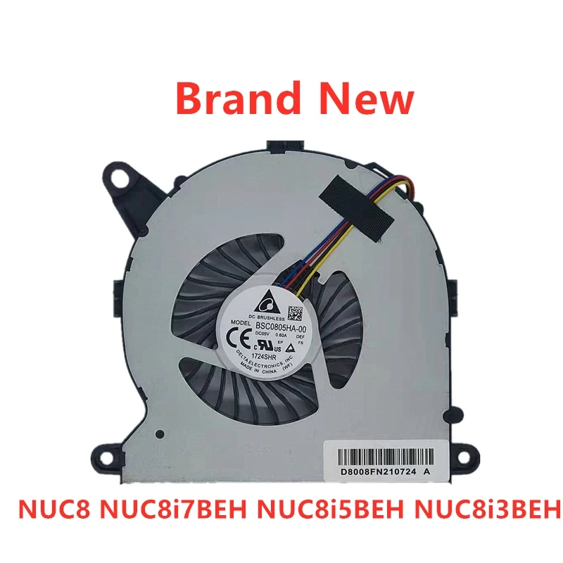 New CPU Cooling Fan Radiation For Intel NUC8 NUC8i7BEH NUC10 i3 i5 i7 ...