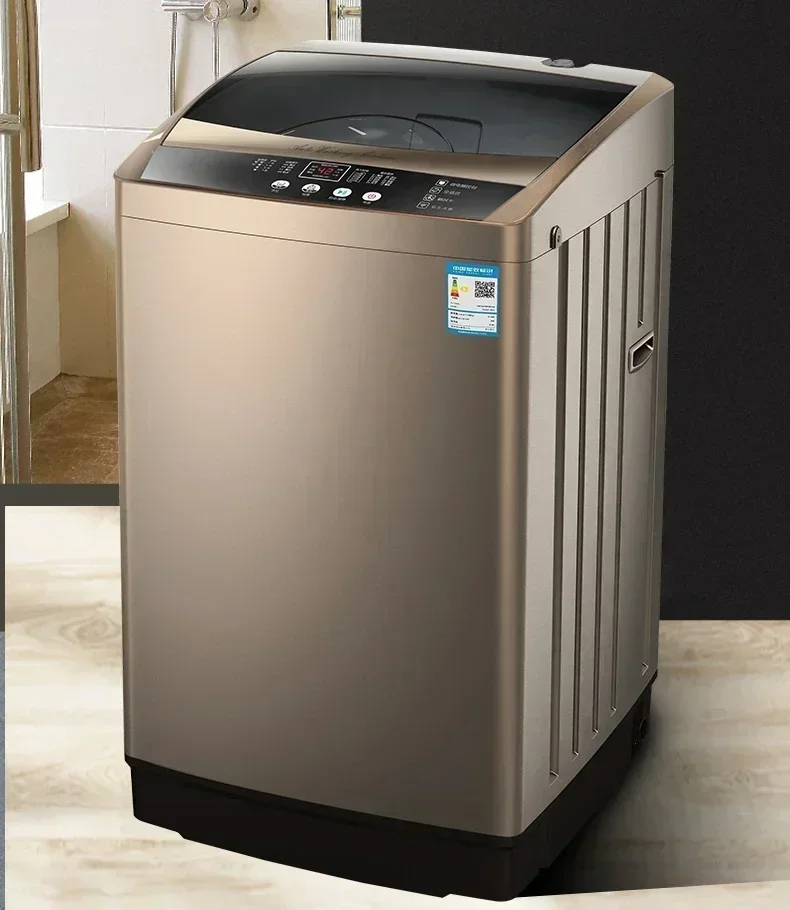 Washing-machine-fully-automatic-household-10kg-wave-wheel-small-washing ...