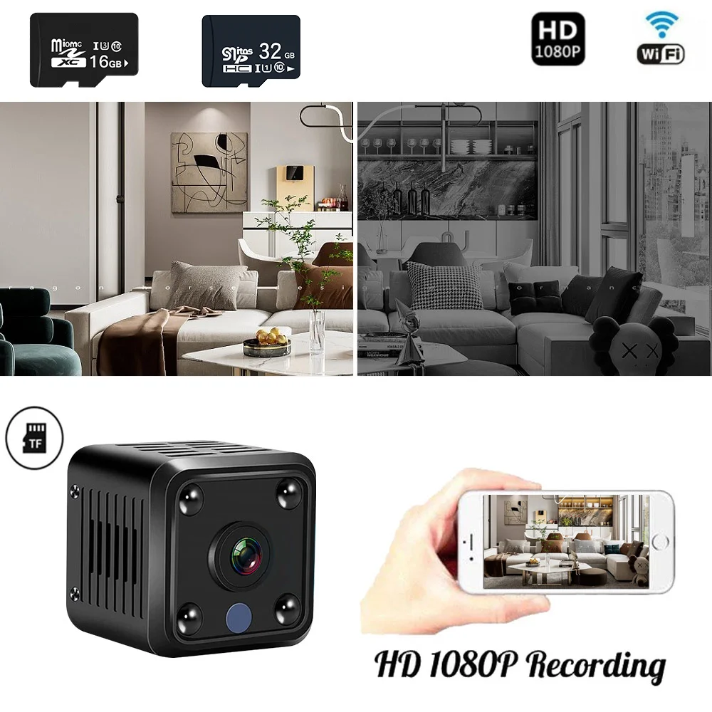 Full-hd-Night-Version-Wireless-Remote-Micro-Camera-Household ...