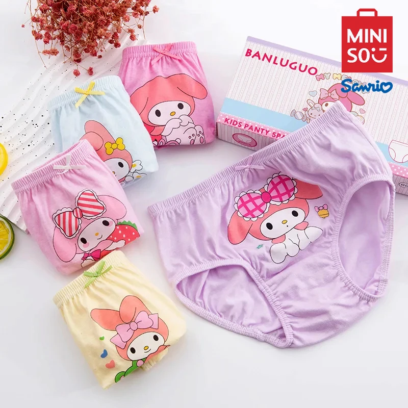 MINISO-Women-s-Cotton-Briefs-Cartoon-Print-Underwear-Child-Panties-for ...