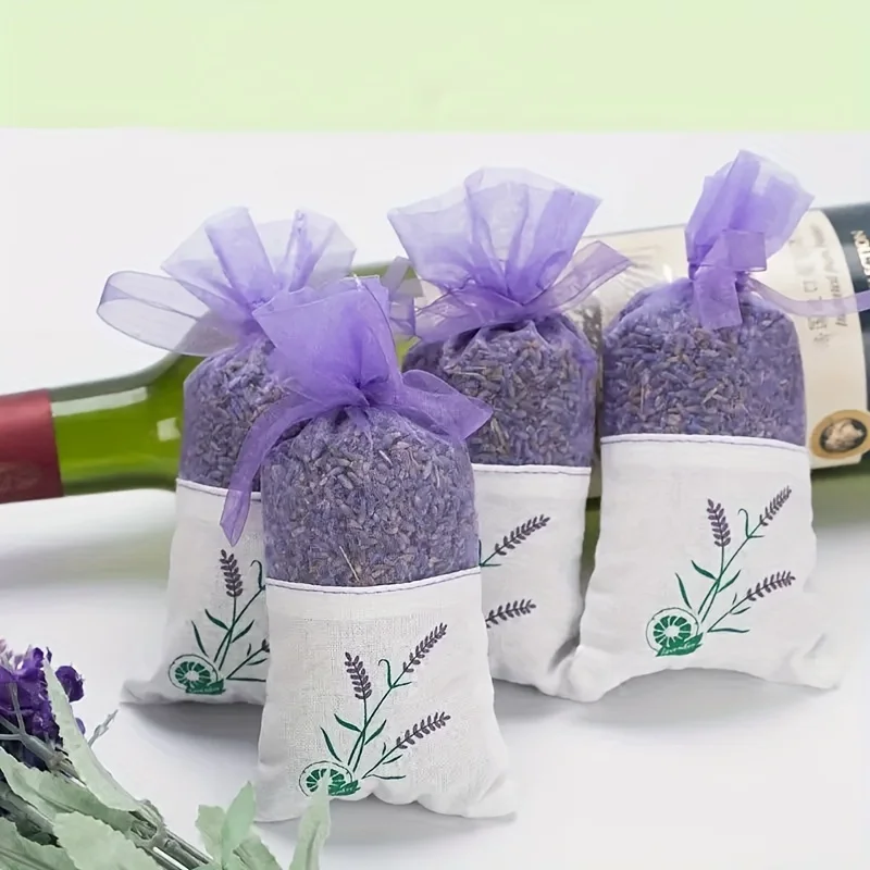 10pcs-Lavender-Sachet-Fragrance-Bag-Aromatherapy-Empty-Dried-Bouquet ...