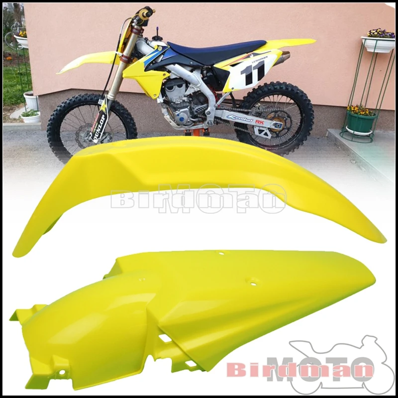 Motocross Enduro Front Rear Fender Mudguard for Yamaha WR250R WR450F ...