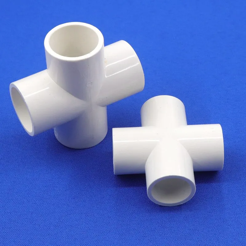 PVC-Cross-Connector-for-Garden-Irrigation-Water-Tube-Fittings-Plastic ...