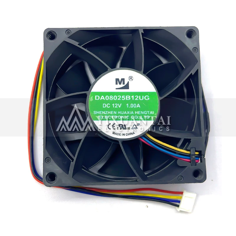 DA08025B12UG-DC12V-1-00A-80x80x25mm-8cm-DA08025B12-DA08025B12U-DA08025B ...