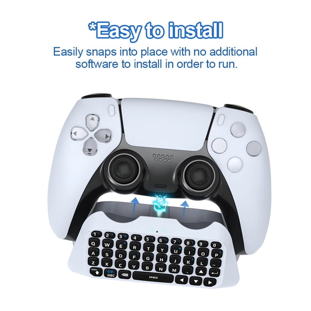Wireless-Gaming-Keypad-for-PS5-Controller-Handle-External-Keyboard ...