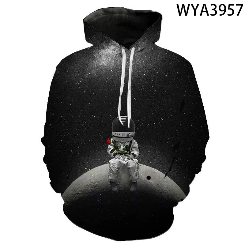Space-Galaxy-Astronaut-3D-Hoodies-Men-Women-Children-Universe-Print ...