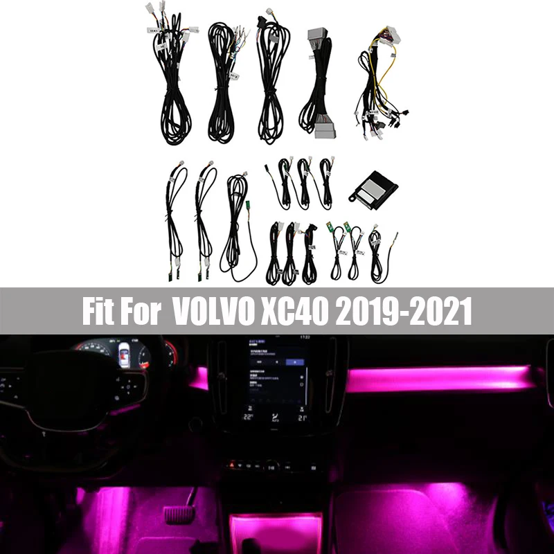 14-Light-Source-Illuminated-Car-Styling-LED-Ambient-Light-Suitable-for ...