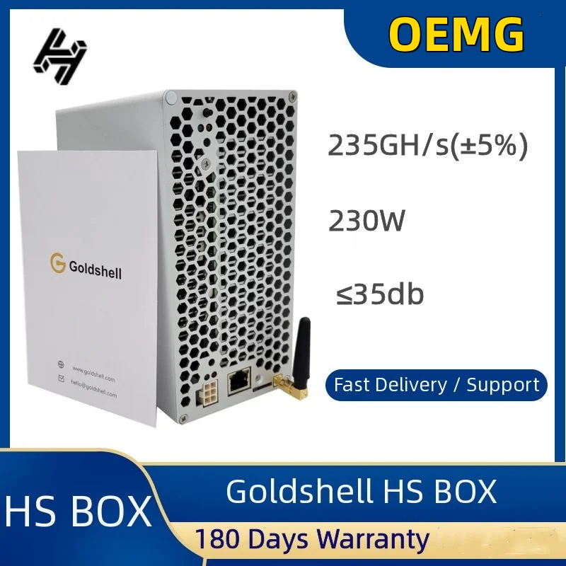 In Stock New HNS Miner Goldshell HS BOX 235GH/s Blake2B + SHA3 HandShake Is Better Than HS1 SH3 ...