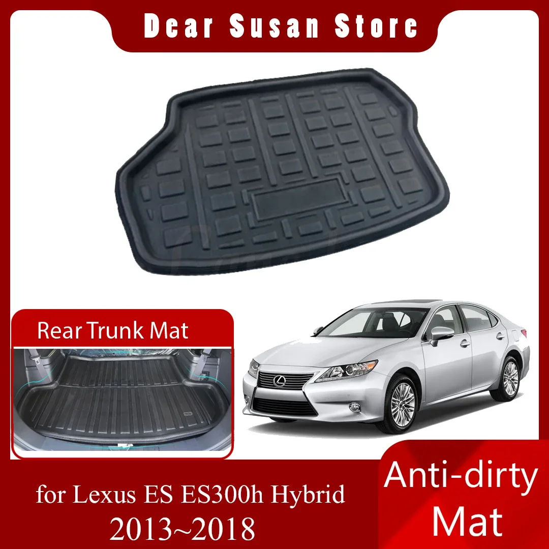Car Rear Trunk Mat For Lexus ES ES300h 300h XV60 350 Hybrid 2013~2018 ...
