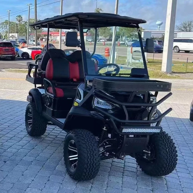 Hot-Sale-4-Wheel-4-Seater-Golf-Car-Customized-Upgrade-Kit-Beach-Golf ...