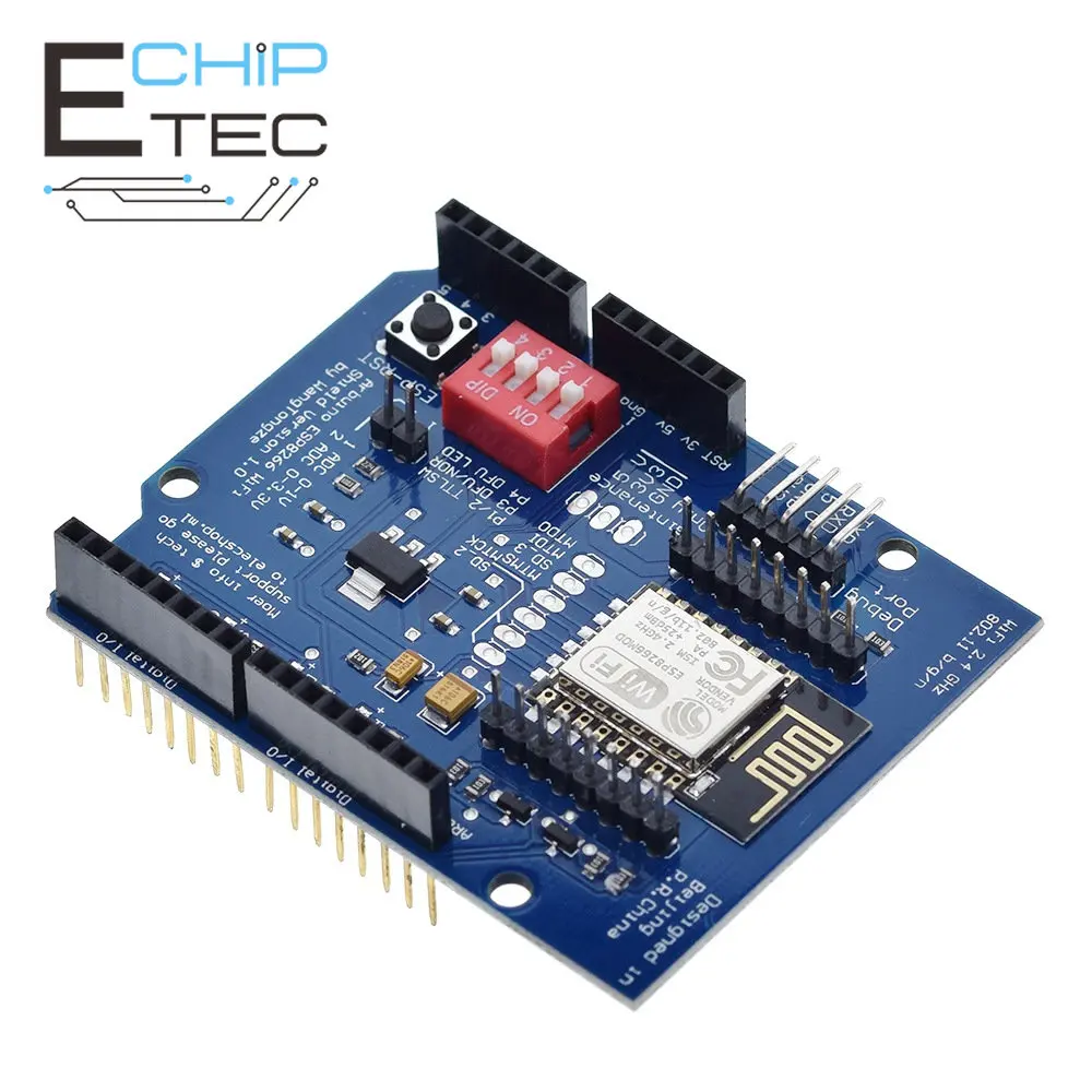 Free-shipping-ESP8266-ESP-12E-UART-WIFI-Wireless-Shield-Development ...