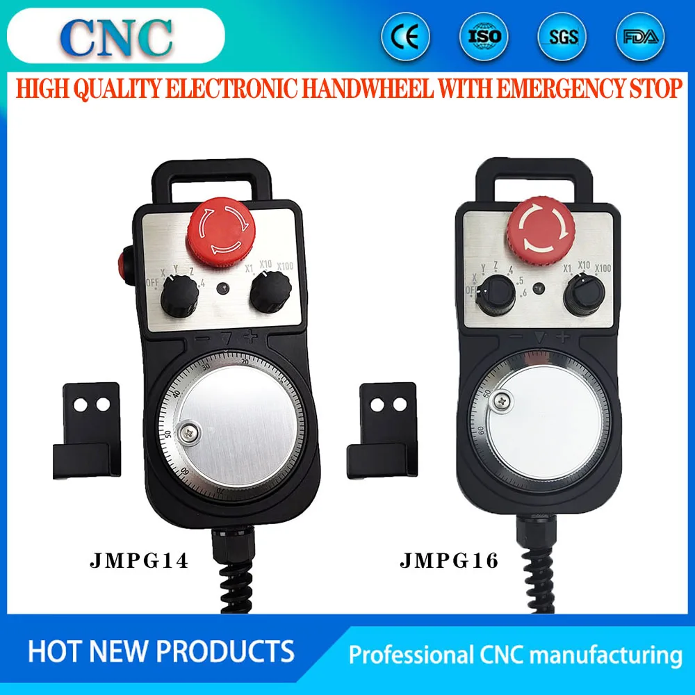 cnc emergency stop electronic handwheel standard 5v mpg 4 axis 5 axis 6 axis mach3 motion ...