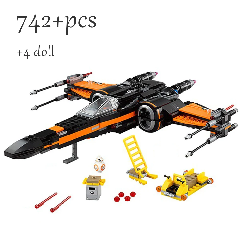 Disney Stars Fighter Space Wars T-65 Poe Dameron Resistance Starfighter ...