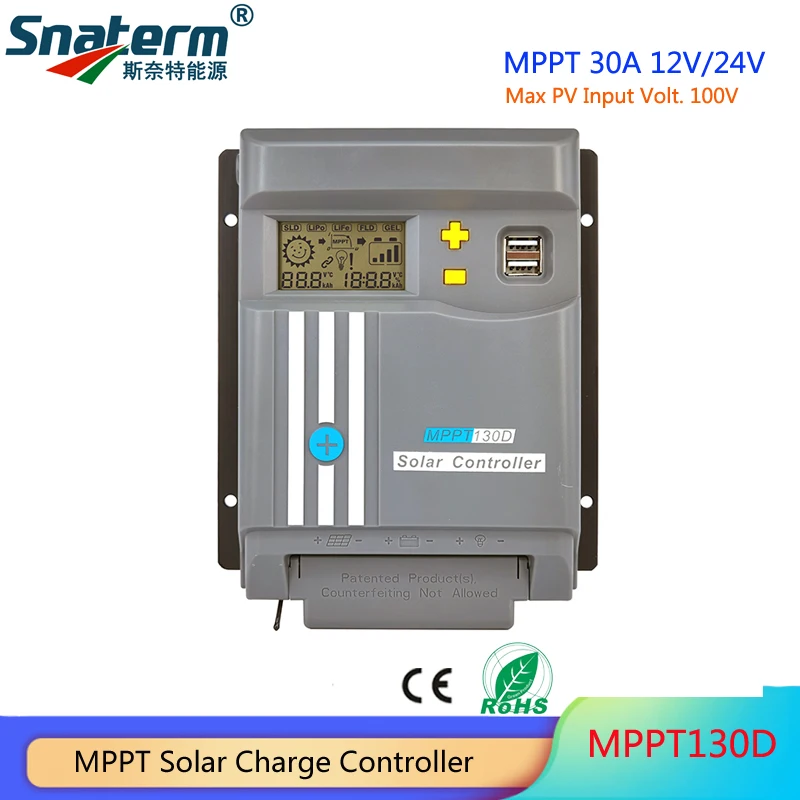 30A-MPPT-PV-Controller-with-WIFI-Bluetooth-12V-24V-Solar-Panel-Battery ...