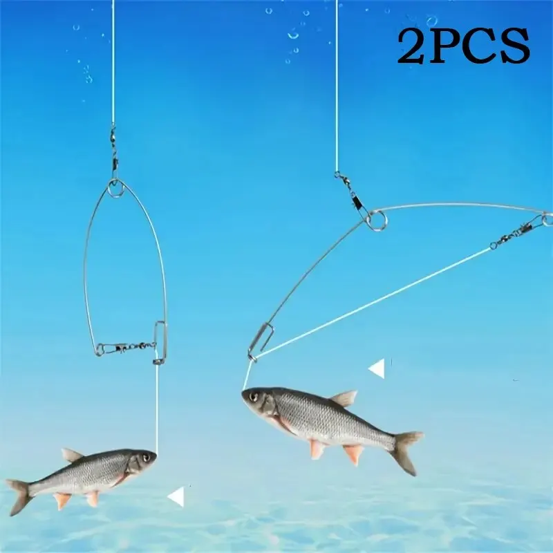 2PCS-God-Hook-Automatic-Fishing-Device-Trigger-Spring-Hook-Setter-for ...