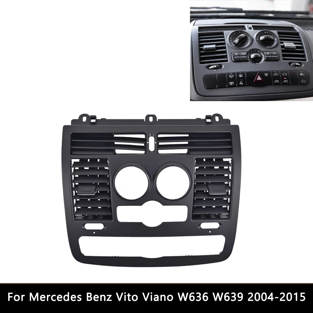 Car AC Vent Grille Central Air Vent Outlet Cover Pane For Mercedes Benz ...