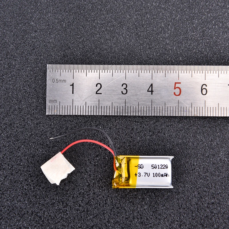 1Pc New 3.7V 100mAh LiPo 1S Polymer Rechargeable Battery Anki Overdrive ...