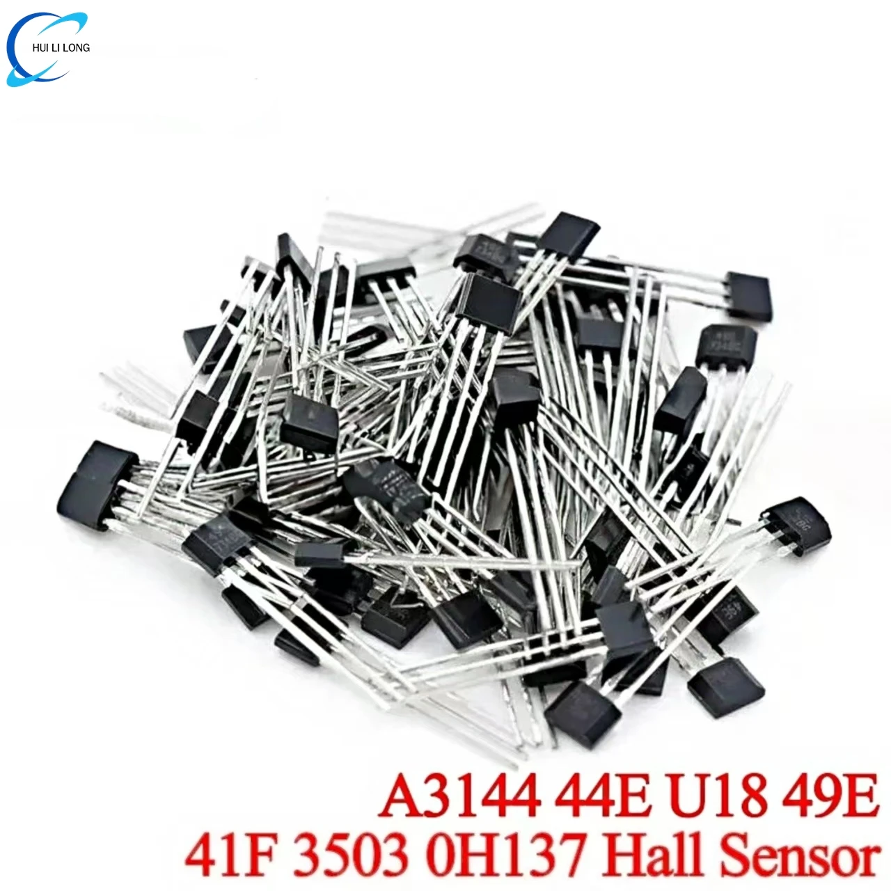 1000Pcs A3144 44E U18 49E 41F 3503 OH137 OH3144 Hall Effect Sensor ...