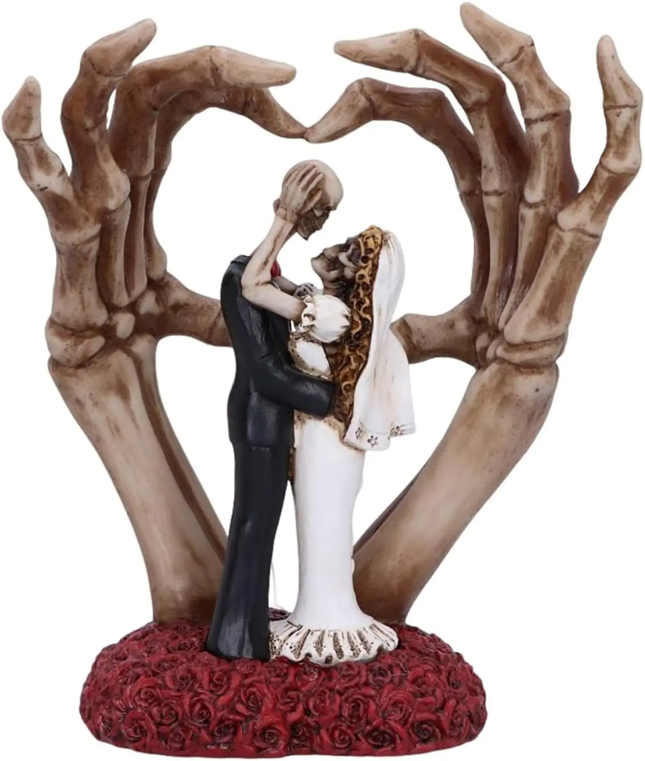 Statue de couple de modules de mariée et de marié, Amour ne meurt ...
