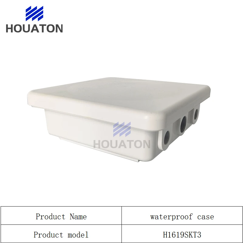 Communication waterproof case cast aluminum case plastic cover IP67 bridge WIFI gateway base ...