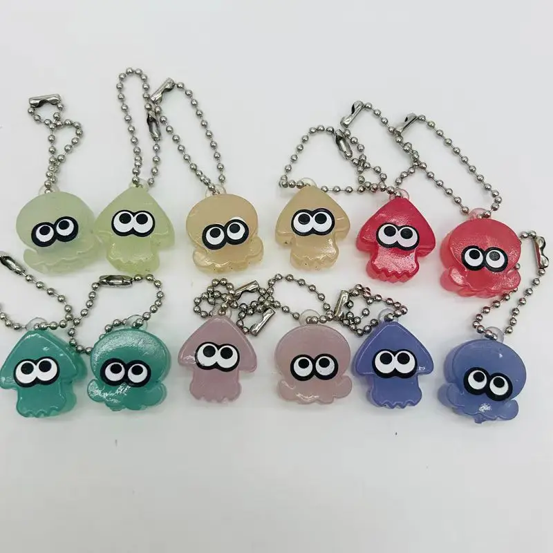 Splatoon Squid and Octopus Game Peripherals Mobile Phone Bag Key Chain ...