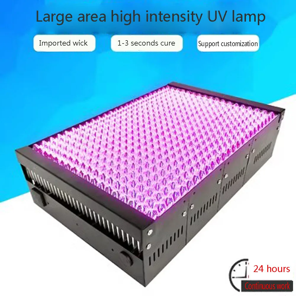 Large Area High Intensity 395nm 365nm Ultraviolet UV Curing Lamp ...