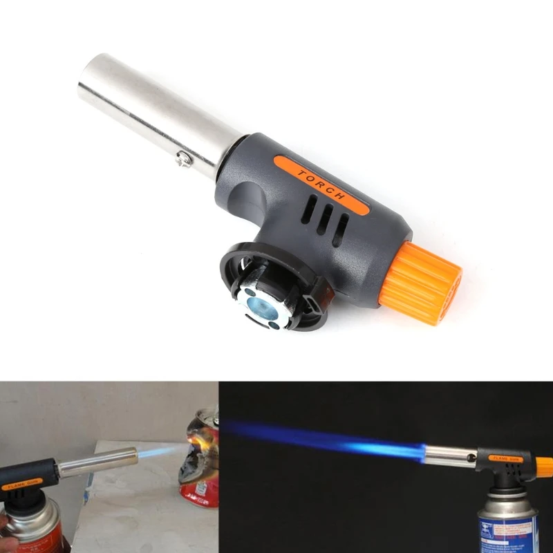 Portable Camping Welding Gas Torch Flame Gun Flamethrower Butane for ...