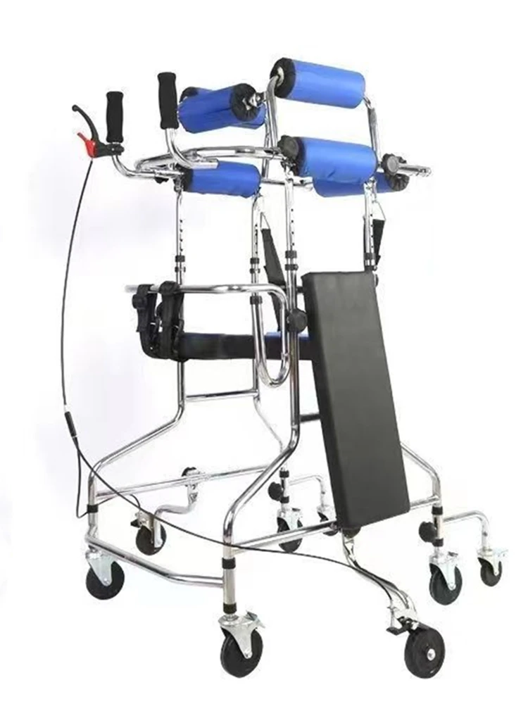 Elderly-Disabled-8-wheels-Walker-Assist-Walking-Lower-Limb ...