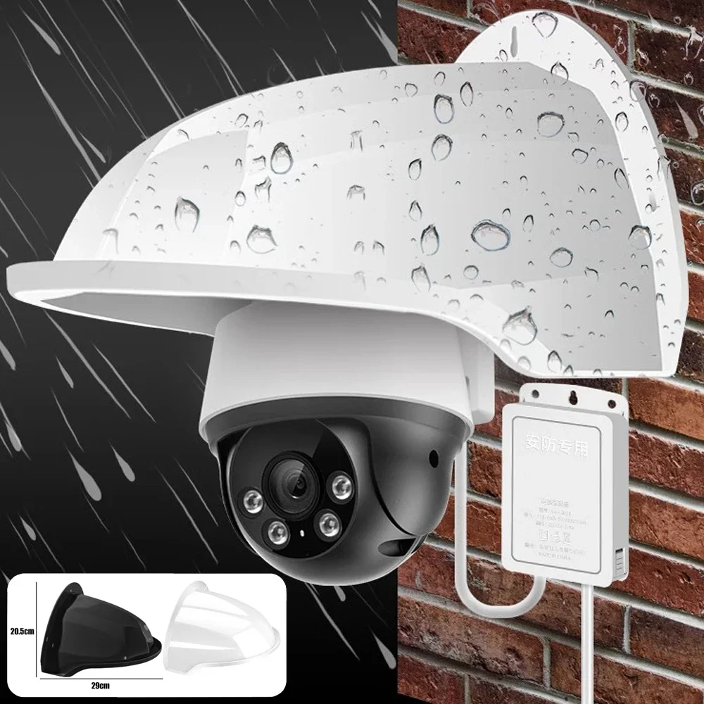 Wall Waterproof Rainproof Camera Protective Covers Shield CCTV Camera ...