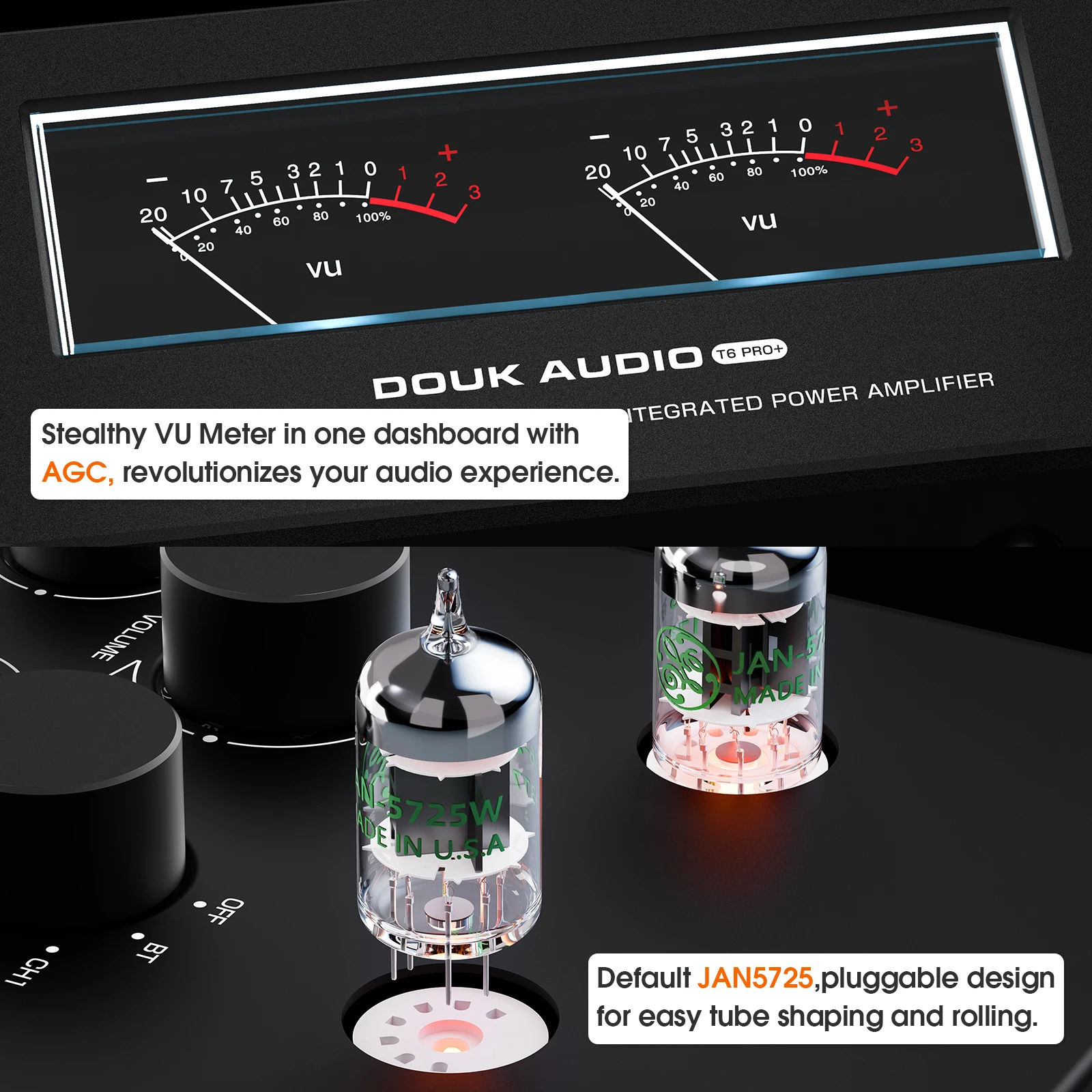 Douk Audio T6PRO Вакуумный ламповый усилитель Bluetooth 300 Вт | AliExpress