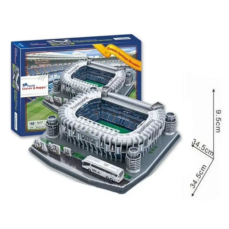 Original Box 160pcs/set Stadiums Building Model Toy Cristiano Ronaldo ...