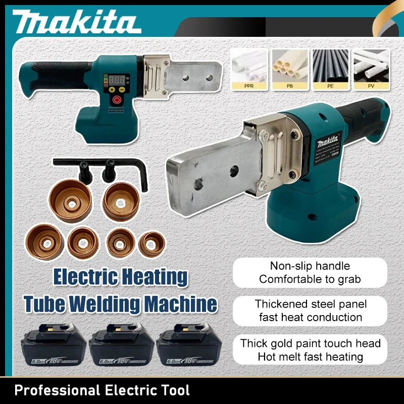 Makita Electric Pipe Welding Machine Cordless Fuser PPR PE Soldering ...