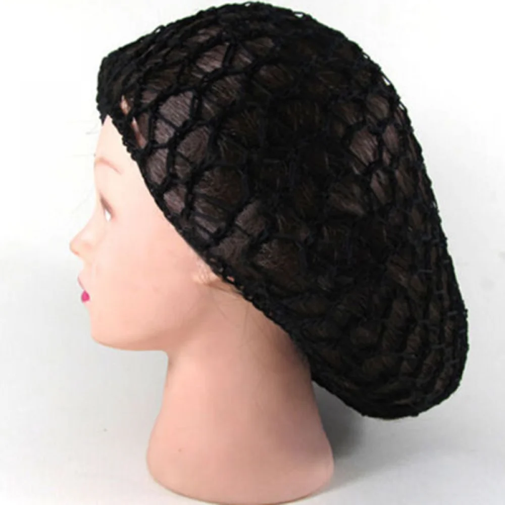 Best-Quality-Women-Lady-Soft-Rayon-Snood-Hair-Net-Sleeping-Bun-Crochet ...