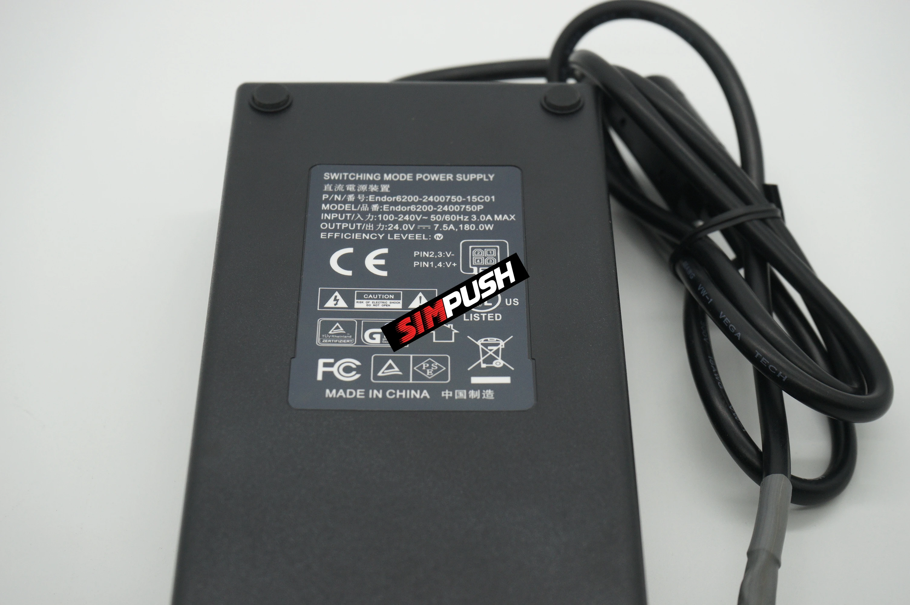 SIMPUSH FANATEC Boost Kit 180 （8NM) Power Supply FANATEC, 47% OFF