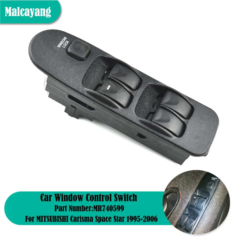 NEW-Window-Switch-Power-Master-Window-Switches-MR915962-MR740599-Front ...