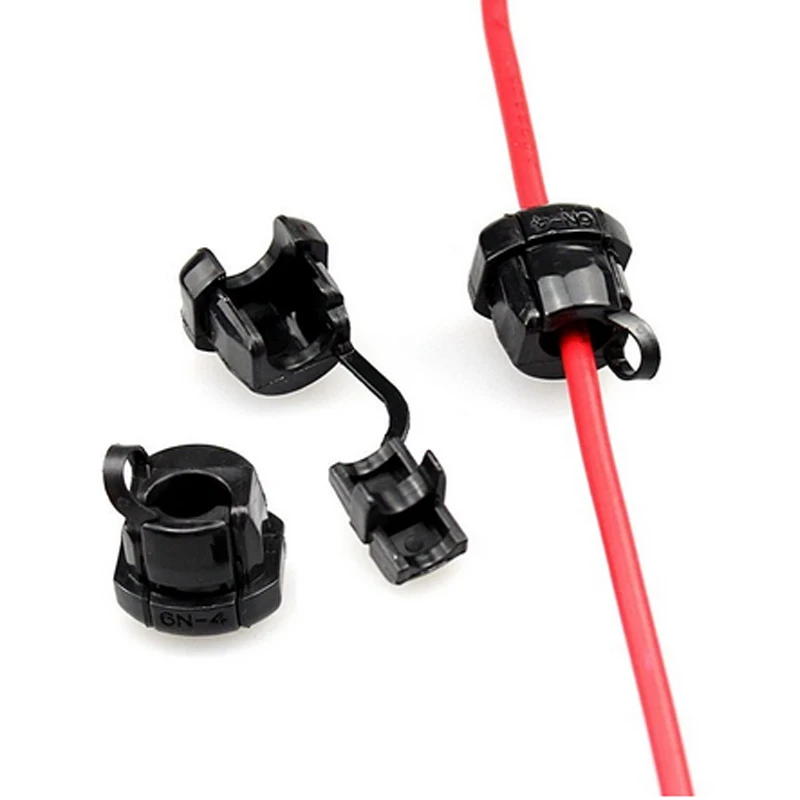 Fielect Plastic Strain Relief Bushing Cable Holder 6n-4 5p-4 Power Cord ...