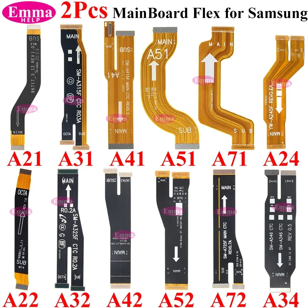 EmmaHelp 2Pcs Mainboard Main board Flex Cable Motherboard Dock For ...