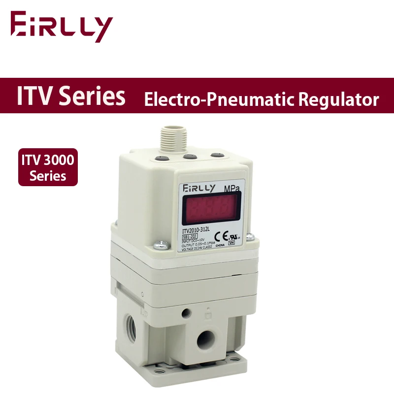 ITV3000 Series Electro-Pneumatic Regulator ITV3030-312CL ITV3010-312N ITV3050-312BL Proportional ...